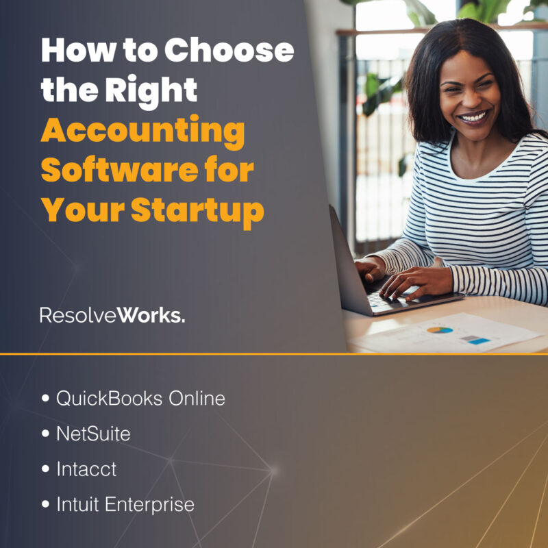 The Best Accounting Software for Startups - Resolve Works